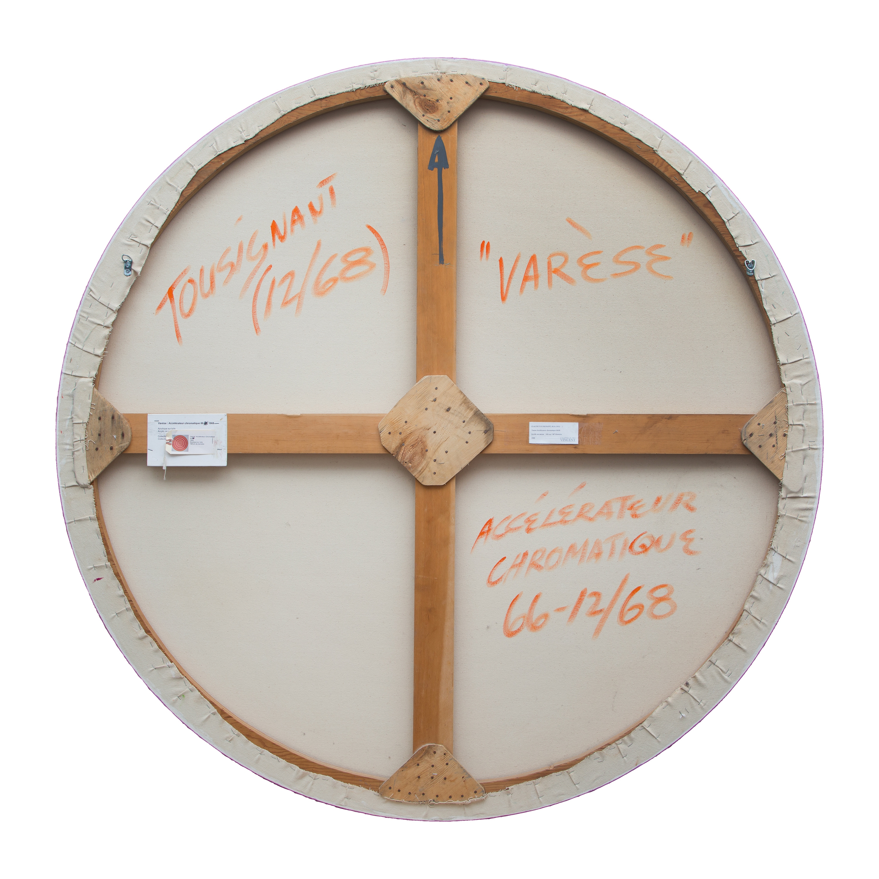 Claude Tousignant | Varèse : Accélérateur chromatique 66-68 (1968 ...