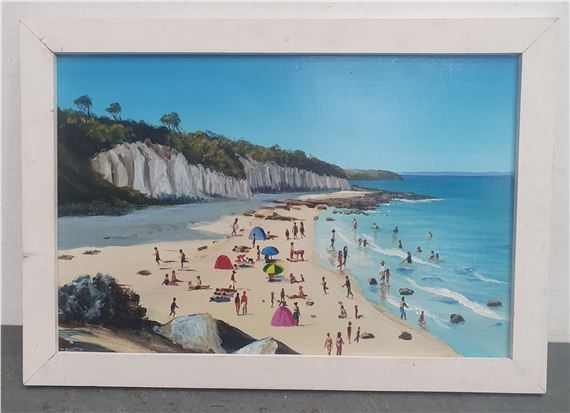 Tom Martin | Beach Scene | MutualArt