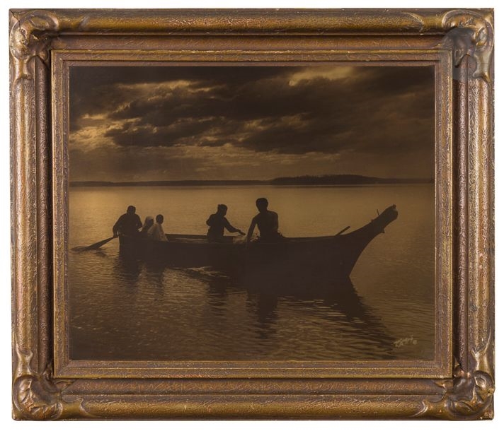 Edward S. Curtis | Homeward, 1898. (1898) | MutualArt