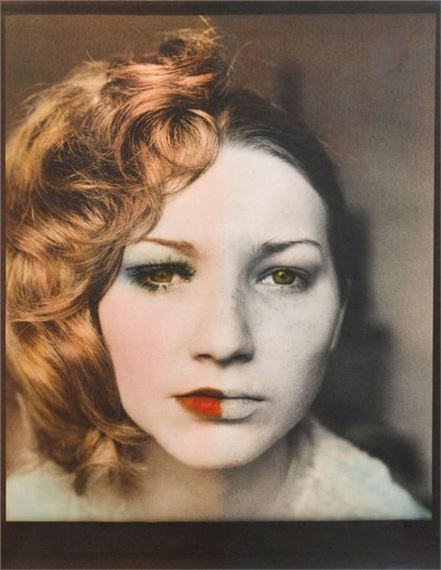 Jan Saudek | Two Sides of the Other Mirka, 1974. (1974) | MutualArt