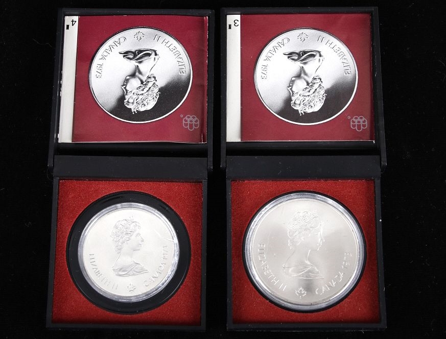 Queen Elizabeth | Canadian 1973 Queen Elizabeth 2 1976 Olympic Coins ...