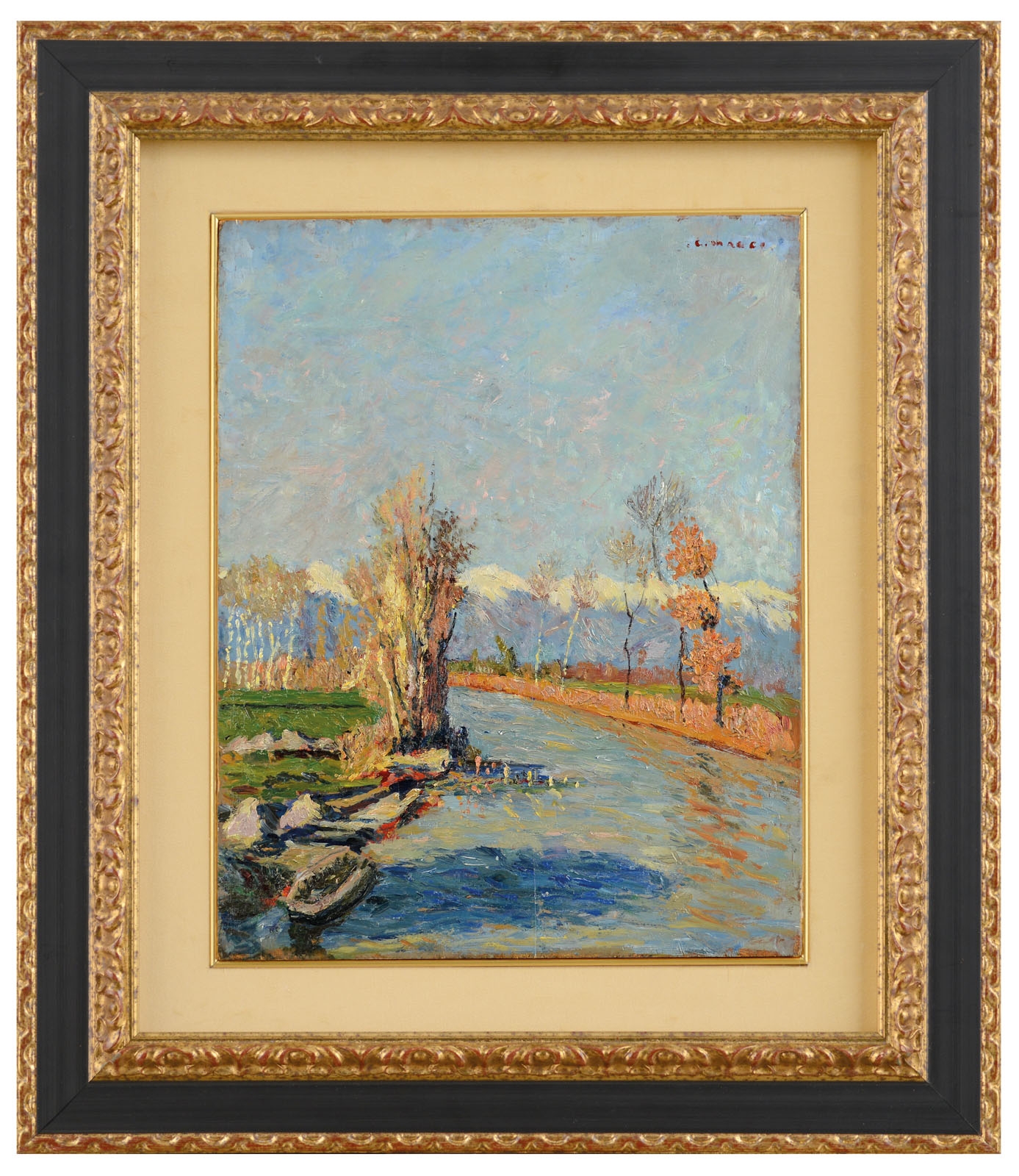 Cesare Maggi | Outside Turin (1926) | MutualArt