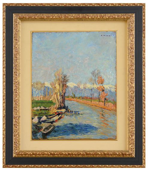 Cesare Maggi | Outside Turin (1926) | MutualArt