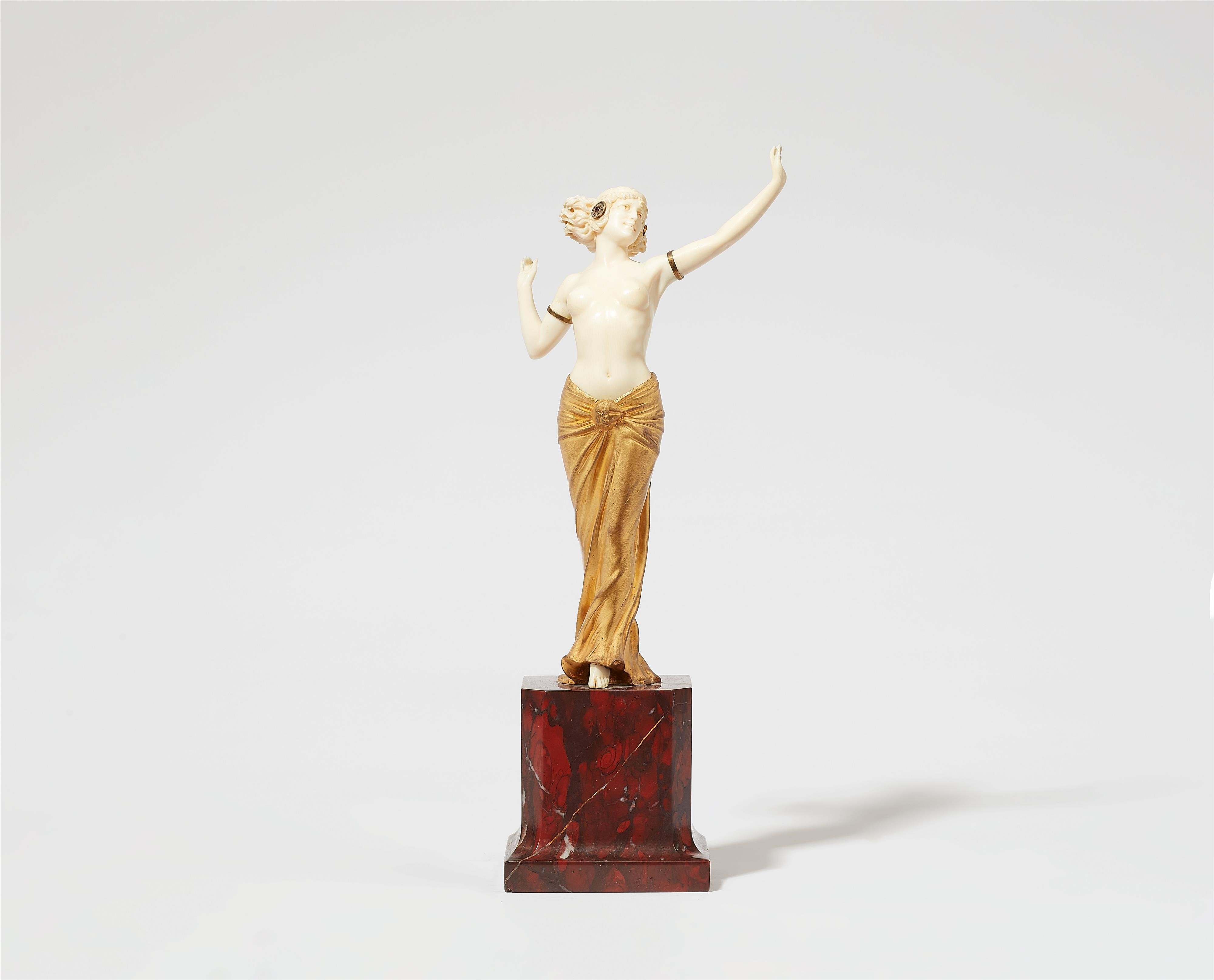 Johann Philipp Ferdinand Preiss | A chryselephantine figure of Salomé ...