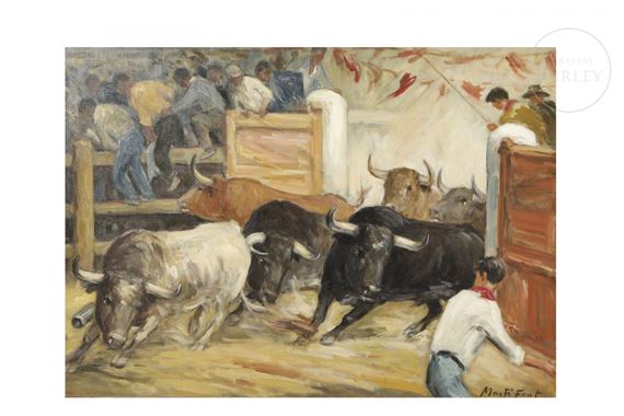 Marti Font | Entrance to the bullring | MutualArt