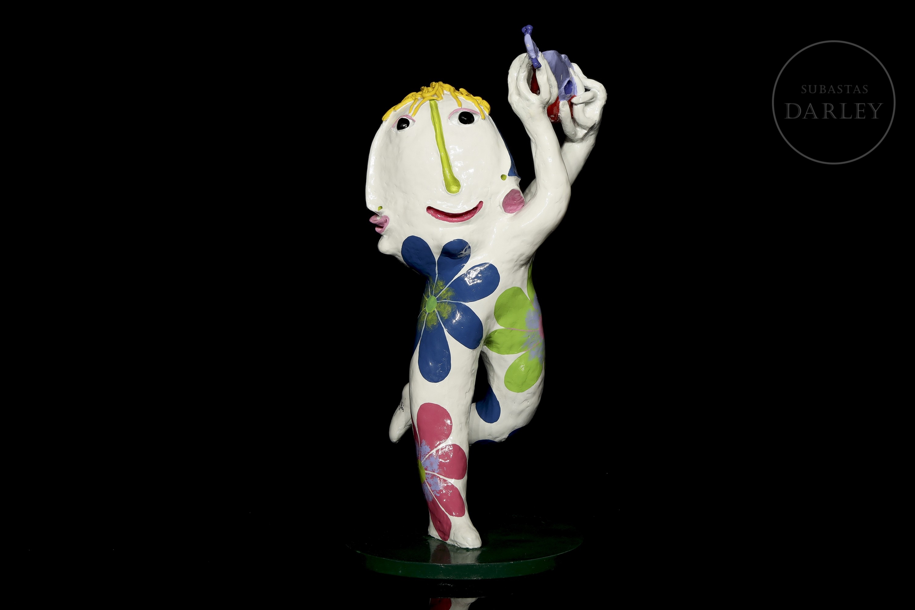 Juan García Ripollés | Boy with flower and guitar | MutualArt