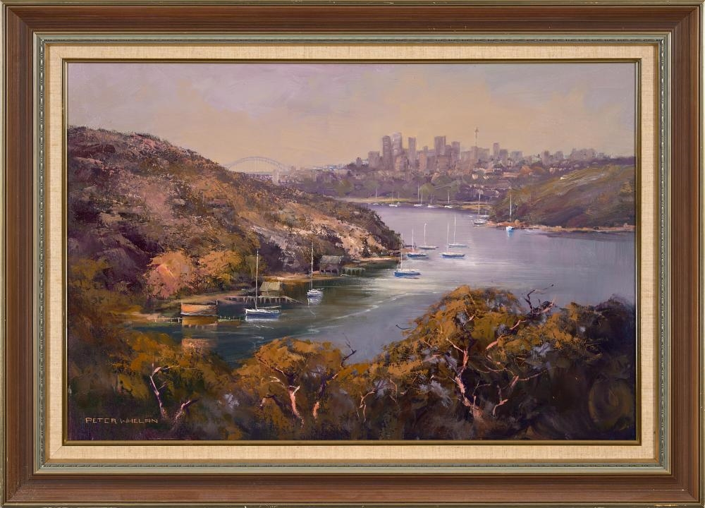 Peter Whelan | Sydney Harbour from Longueville | MutualArt