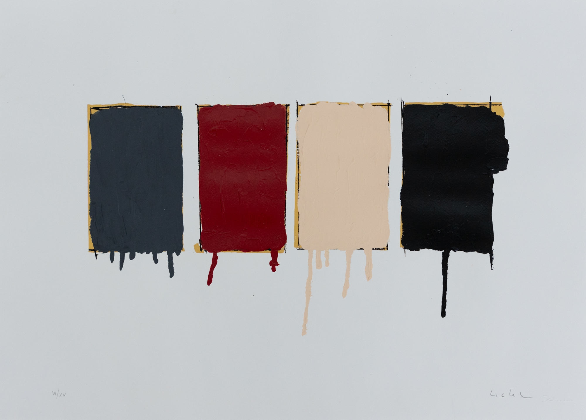 Mario Schifano | Le tre palme | MutualArt