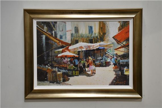 Rolf Harris | Palermo Market | MutualArt