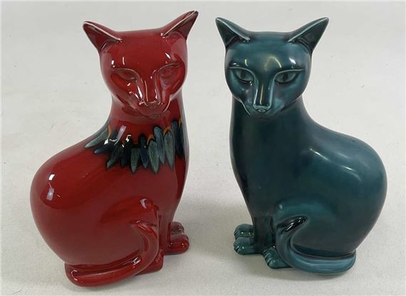 Poole Pottery | POOLE pottery cats | MutualArt