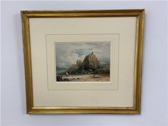John Varley | Bamburgh Castle (1946) | MutualArt