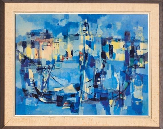 Marcel Mouly | Venice in a Blue Light (1960s) | MutualArt