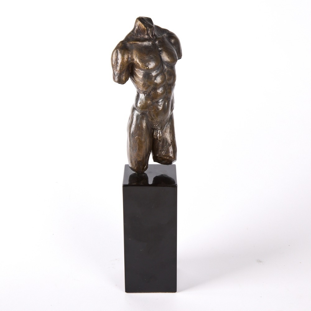 Roderick Burgess | Male Torso Statue (96) | MutualArt