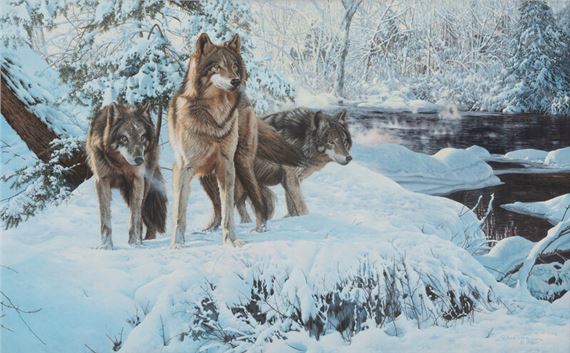 Richard Luce | Richard Luce (American, b. 1950) Warriors of the North ...