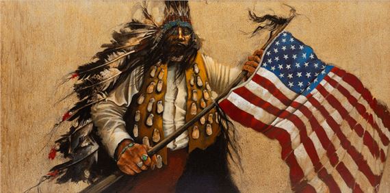 Paul Pletka | Paul Pletka (American, b. 1946) The Patriot | MutualArt