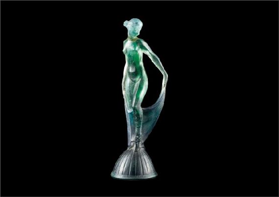 Gabriel Argy-Rousseau | Statuette:Woman Bathing (1928) | MutualArt