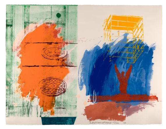 Robert Rauschenberg | Robert Rauschenberg (1925-2008 (1990) | MutualArt