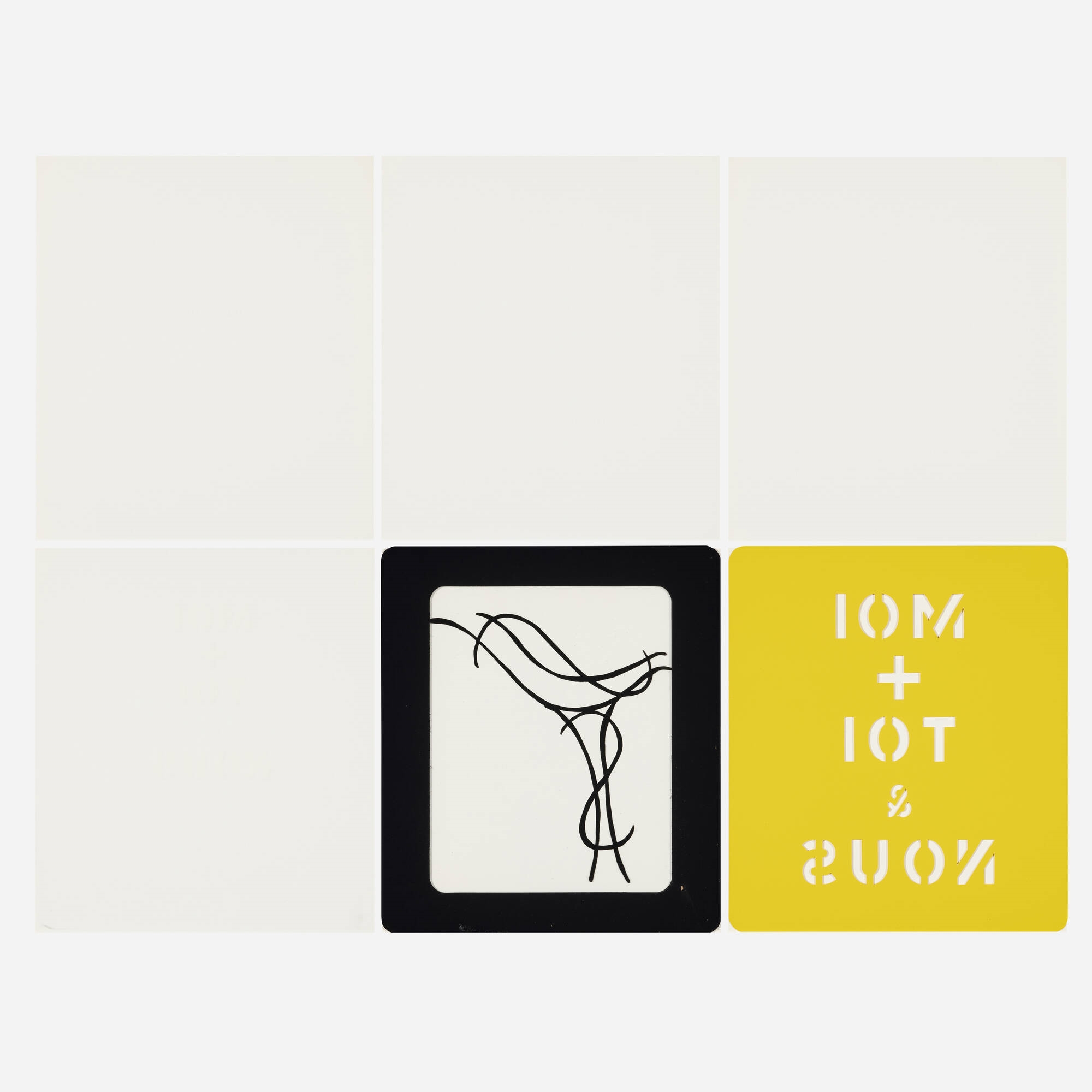 Jessica Diamond | Do-It-Yourself Kit (1993) | MutualArt