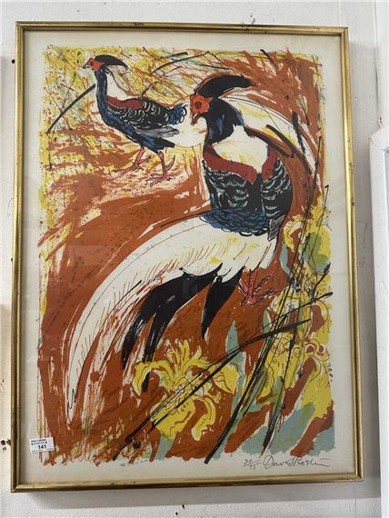 David Koster | peacocks | MutualArt