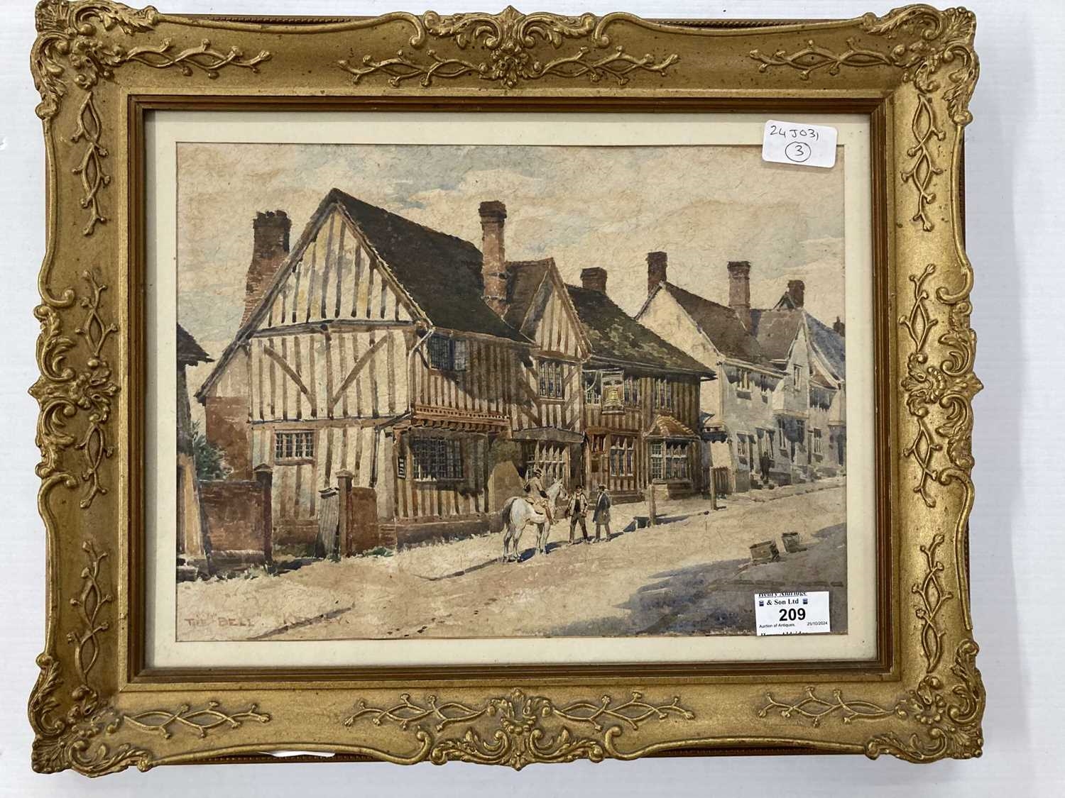 Arthur Cecil Fare | The Bell Inn, Kersey (Circa 1930s) | MutualArt