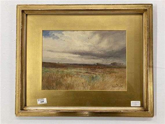 Charles Pigott | Early 20th century watercolour rural landscape ...