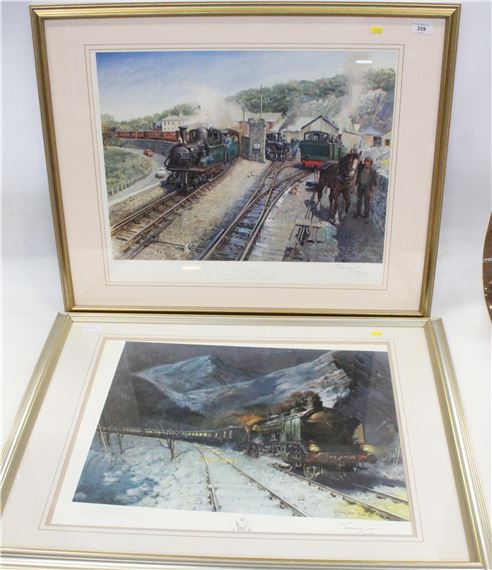 Terence Cuneo | two limited edition railway colour prints (1907 ...