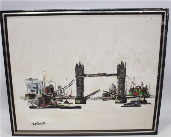 Alex Edwards | Tower Bridge on the Thames London | MutualArt