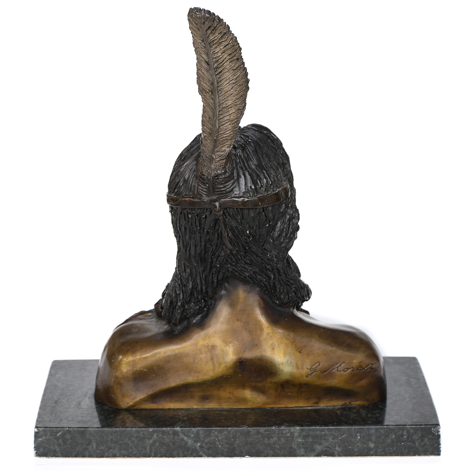Giuseppe Moretti | Bronze Sculpture of Tall Feather | MutualArt