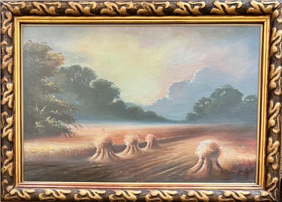 Frederick Bamber | Frederick Bamber (British, 20th Century), large oil ...