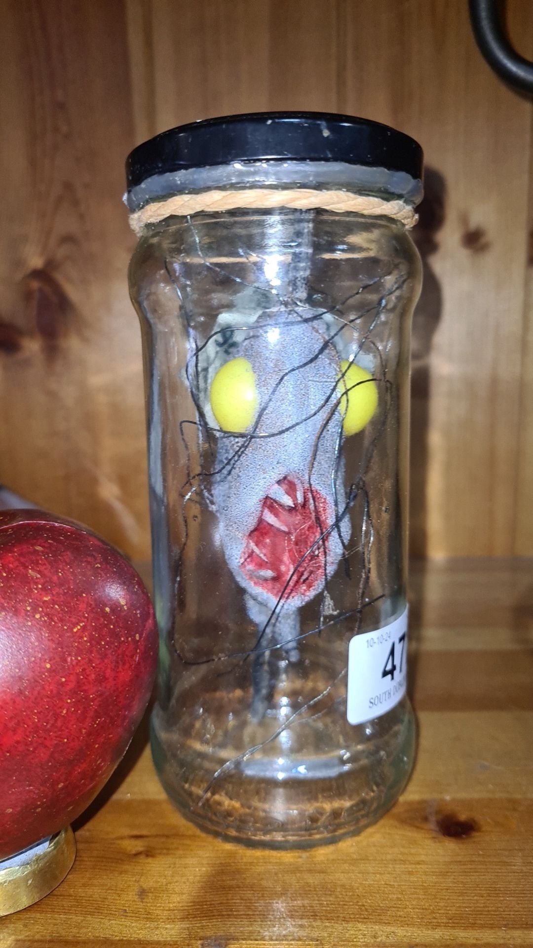 Unknown | A rather unique art object known as a Gubu Doll, housed in a ...