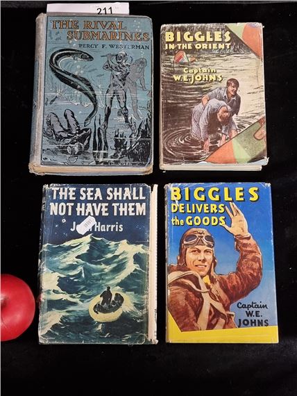 John Harris | Four vintage hardback book novels including The Rival ...