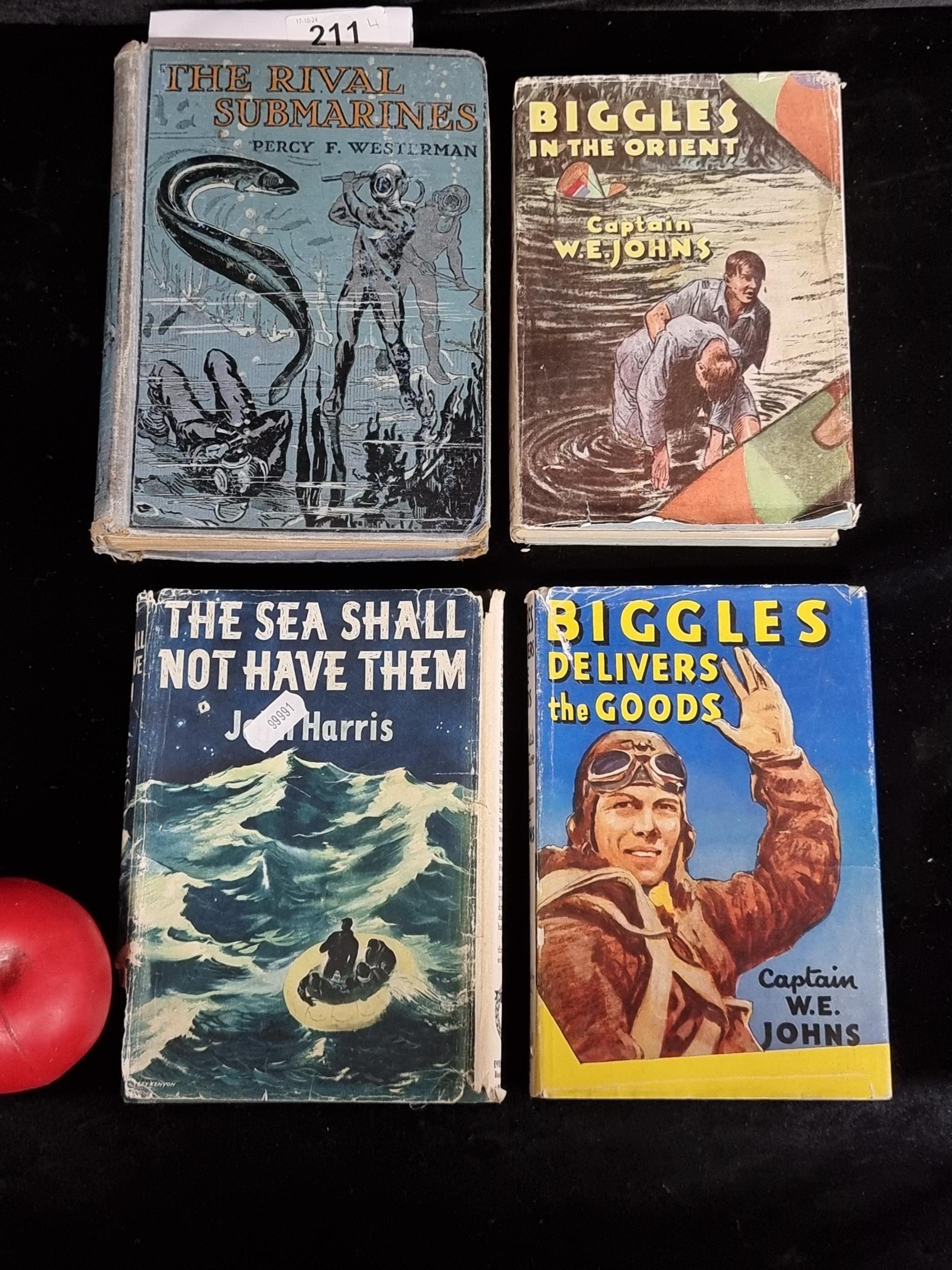 John Harris | Four vintage hardback book novels including The Rival ...