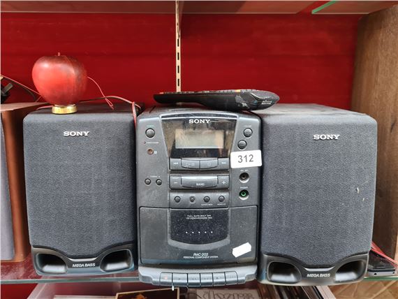 Unknown | A Sony personal component system model PMC- with two addi ...