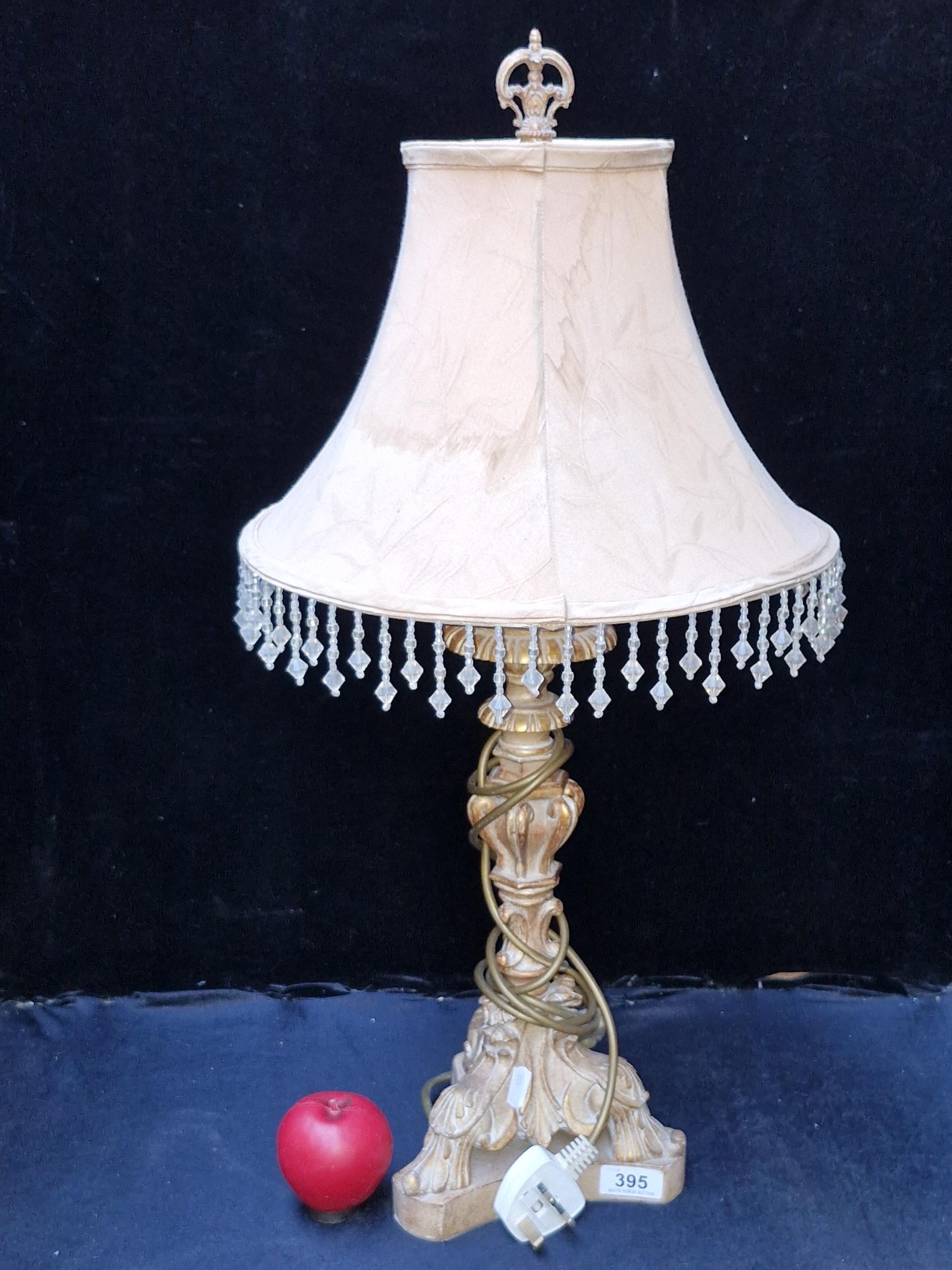 Designer | A designer tall table lamp by RVA lighting featuring elegant ...