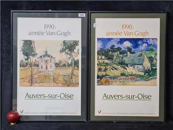 Vincent Van Gogh | Two Vincent van Gogh exhibition posters. Housed in ...