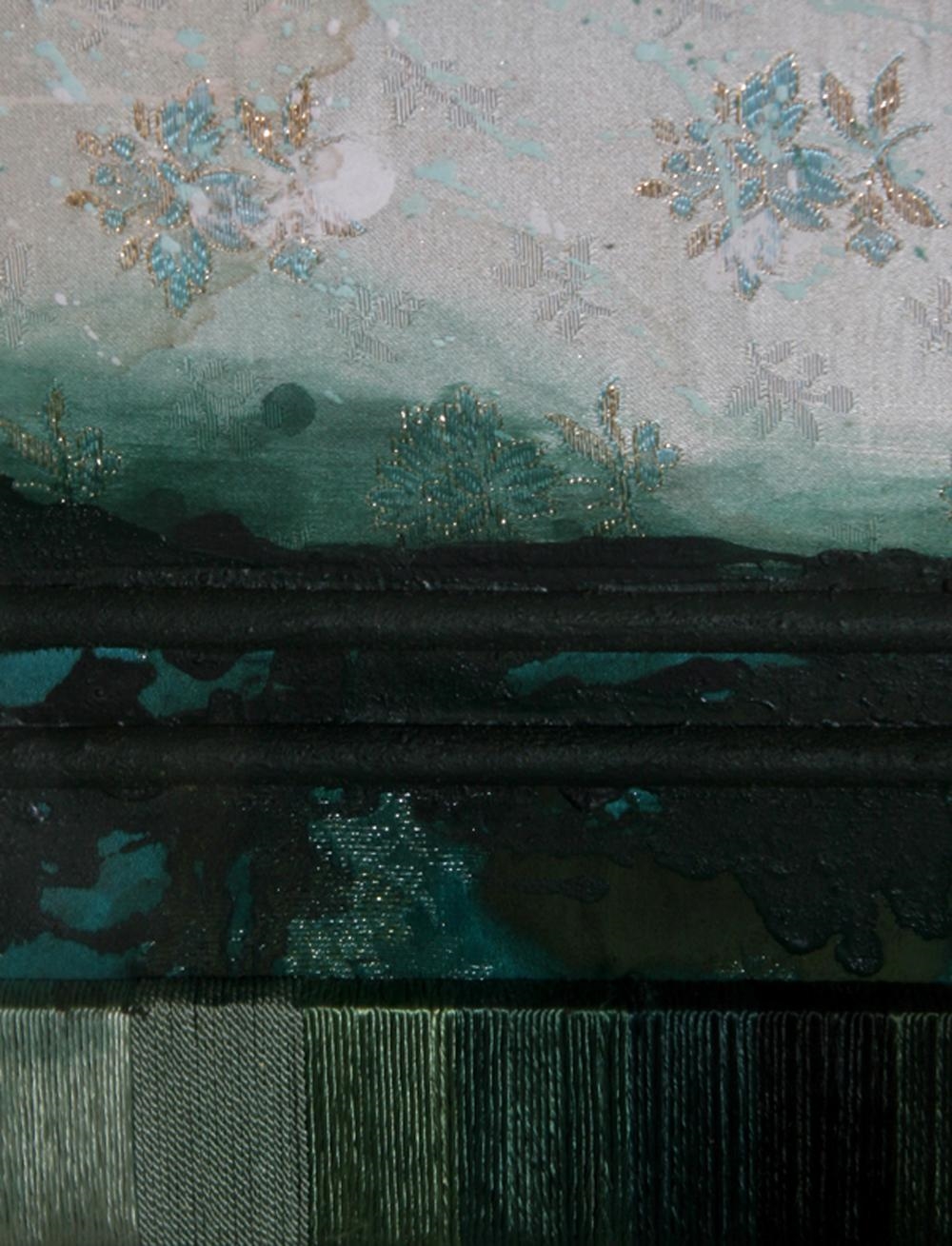 Josep Grau Garriga | Green Color Chart and Floral Wallpaper (1980 ...