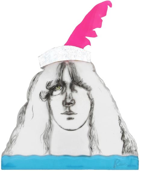 Larry Rivers | Young Man with Feather in his Cap (Circa 1979) | MutualArt