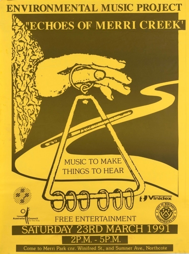 Eve Glenn | ECHOES OF MERRI CREEK - MUSIC TO MAKE THINGS TO HEAR (1991 ...