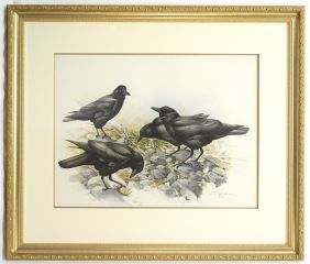 James Fenwick Lansdowne | Northwest Crows (1997) | MutualArt