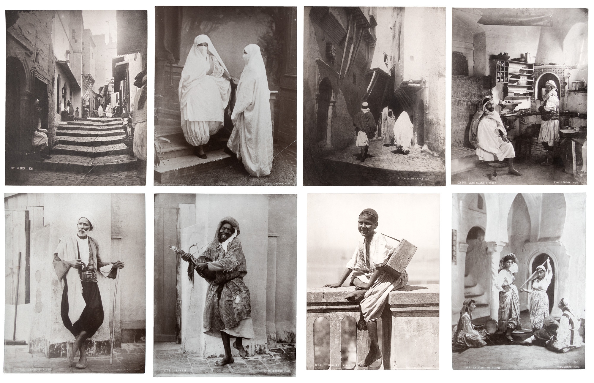 Alexandre Leroux | Twenty-five photographs of Algiers (Circa 1900 ...
