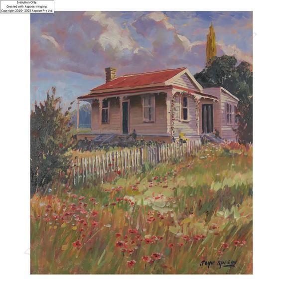 John Speedy | John Speedy 'Historic Cottage (2013) | MutualArt
