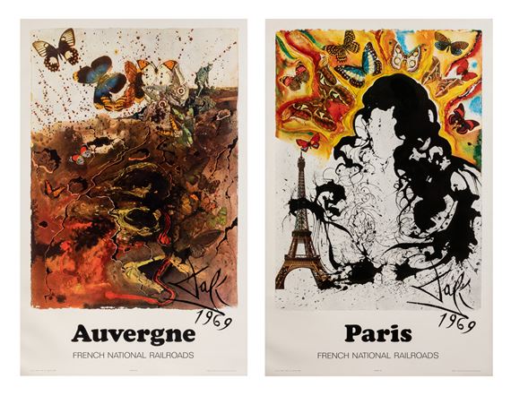 Salvador Dalí | French National Rail Roads (1970) | MutualArt