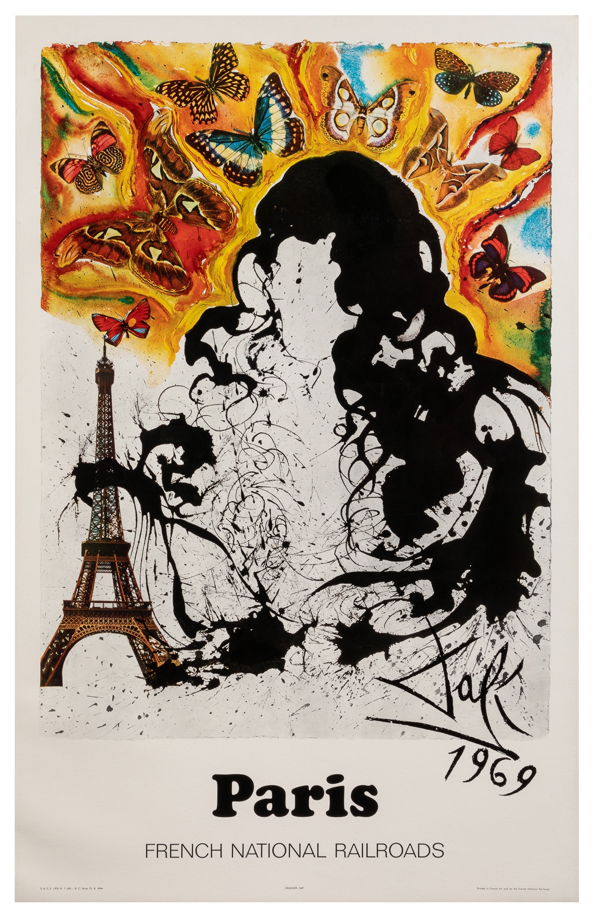 Salvador Dalí | French National Rail Roads (1970) | MutualArt