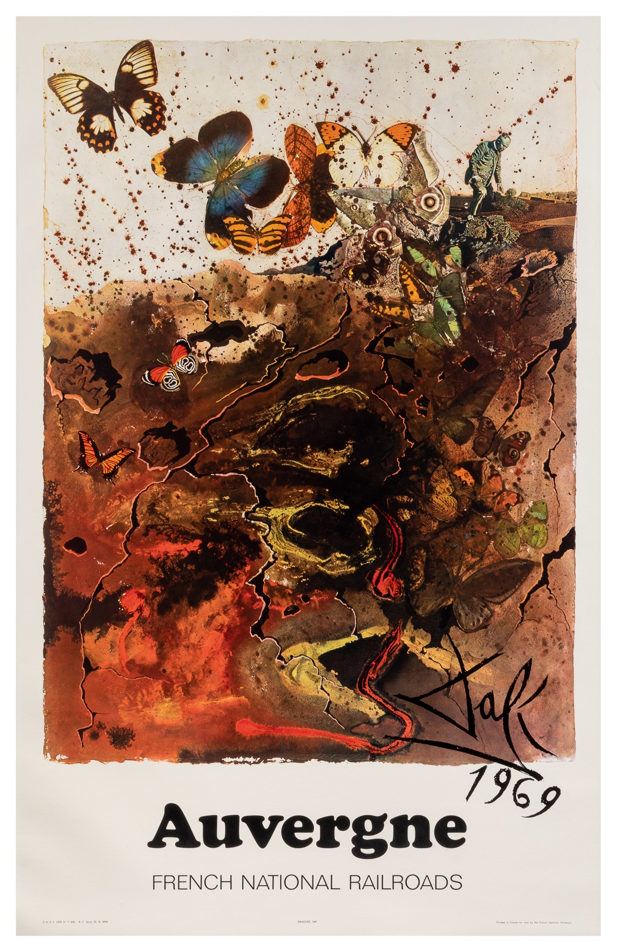 Salvador Dalí | French National Rail Roads (1970) | MutualArt