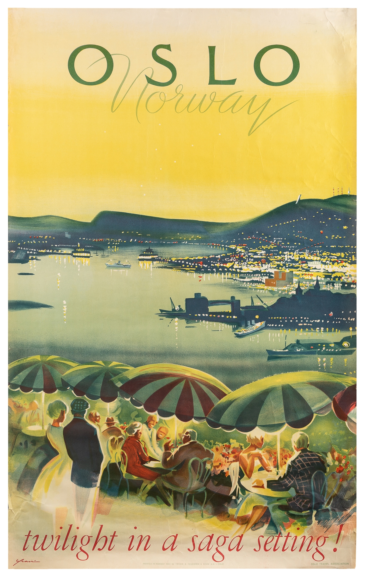 Knut Yran | Oslo Norway / Twilight in a Saga Setting! 1965 (1965 ...