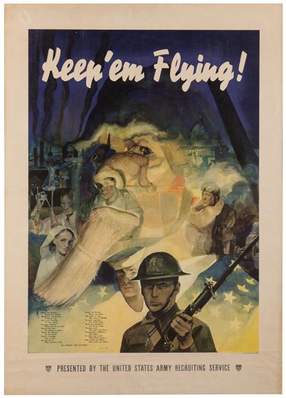 Cecil Calvert Beall | Keep ‘em Flying (1941) | MutualArt