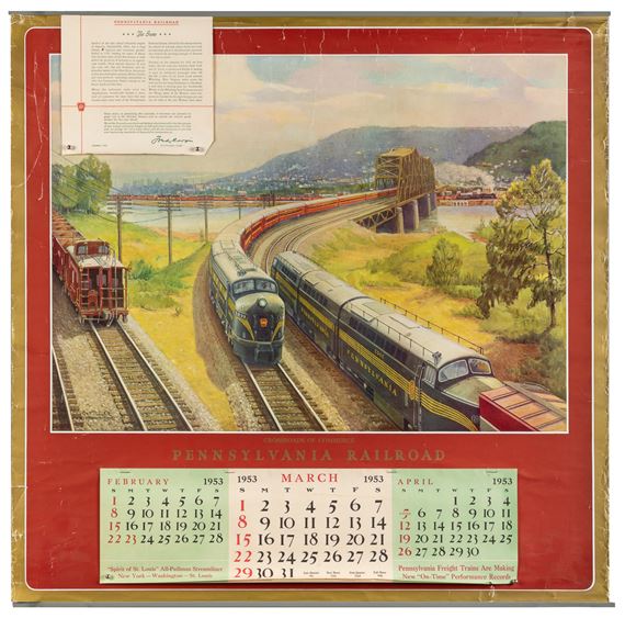 Grif Teller | Pennsylvania Railroad (1952) | MutualArt