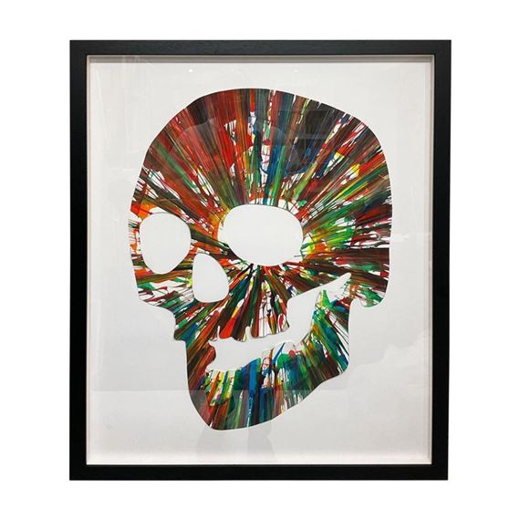 Damien Hirst | Spin Series - Skull | MutualArt