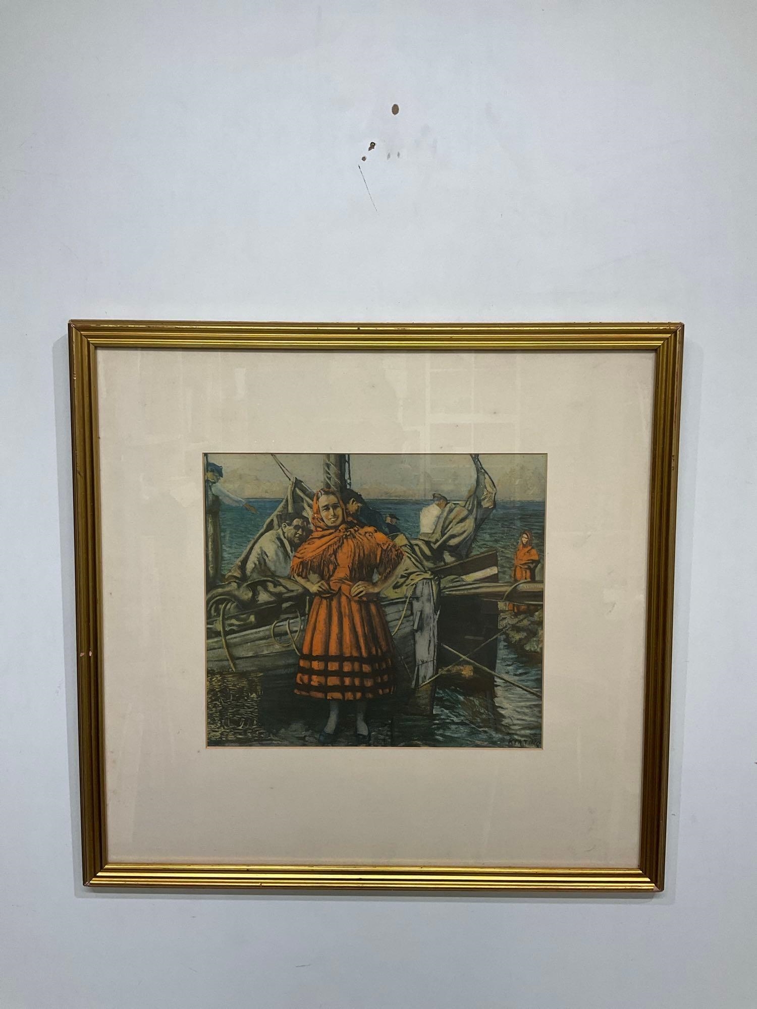 Sean Keating | Landing the Catch | MutualArt