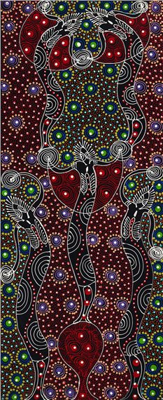 Colleen Wallace Nungurrayi | Dreamtime Sisters (1244) | MutualArt